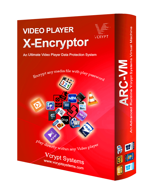 VCrypt Systems - Video Play Media File Protection